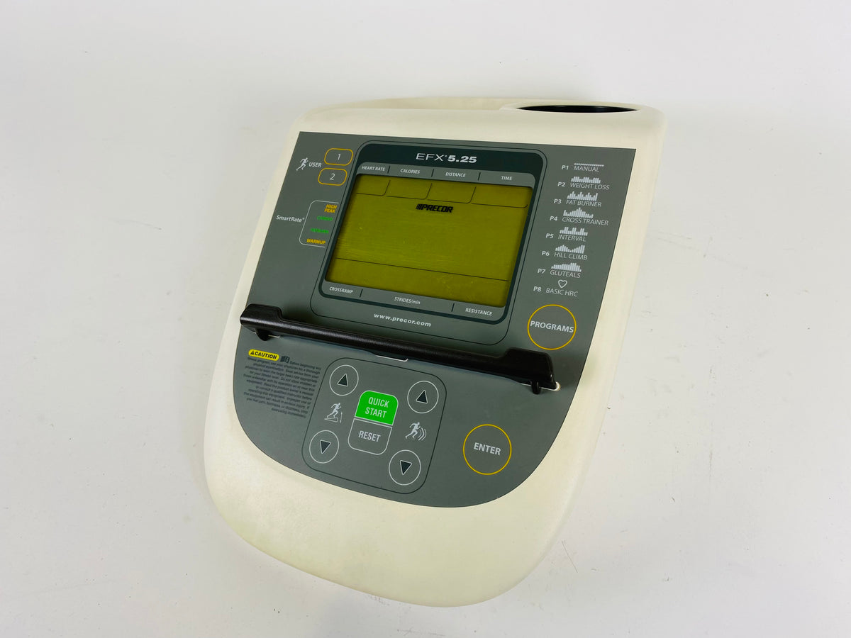 Precor efx 5.25 Elliptical Upper Display Console Panel Board (CP52)