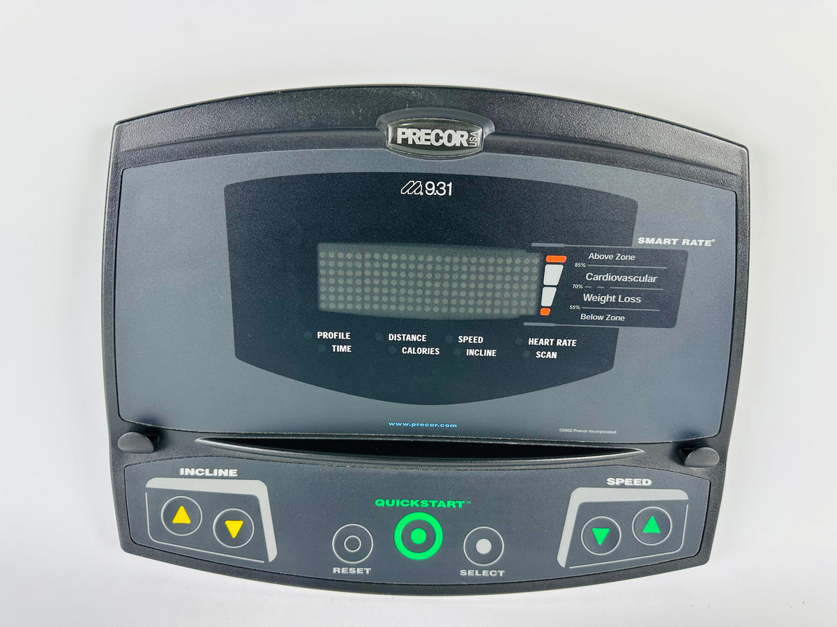 Precor M9.31 Treadmill Display Console Panel Screen (CP278)