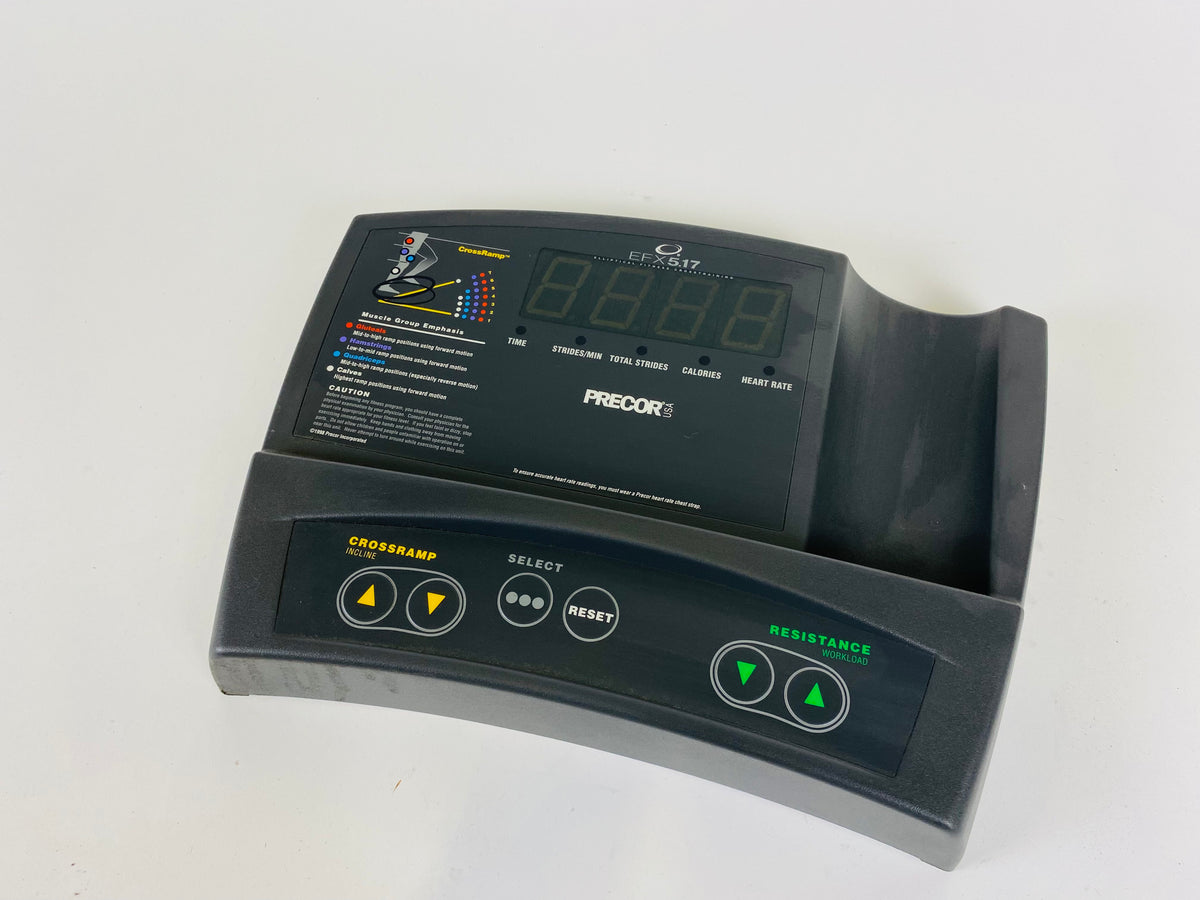 Precor EFX 5.17 Elliptical Display Console Panel 43297-10239-01 (CP16)