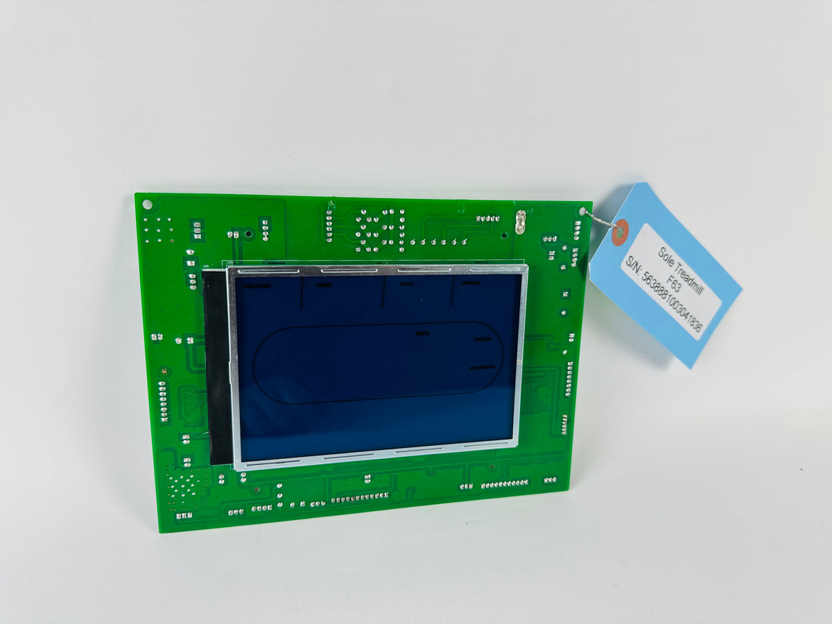 Sole Fitness F63 Treadmill Console Display Electronic Board YJ-59600