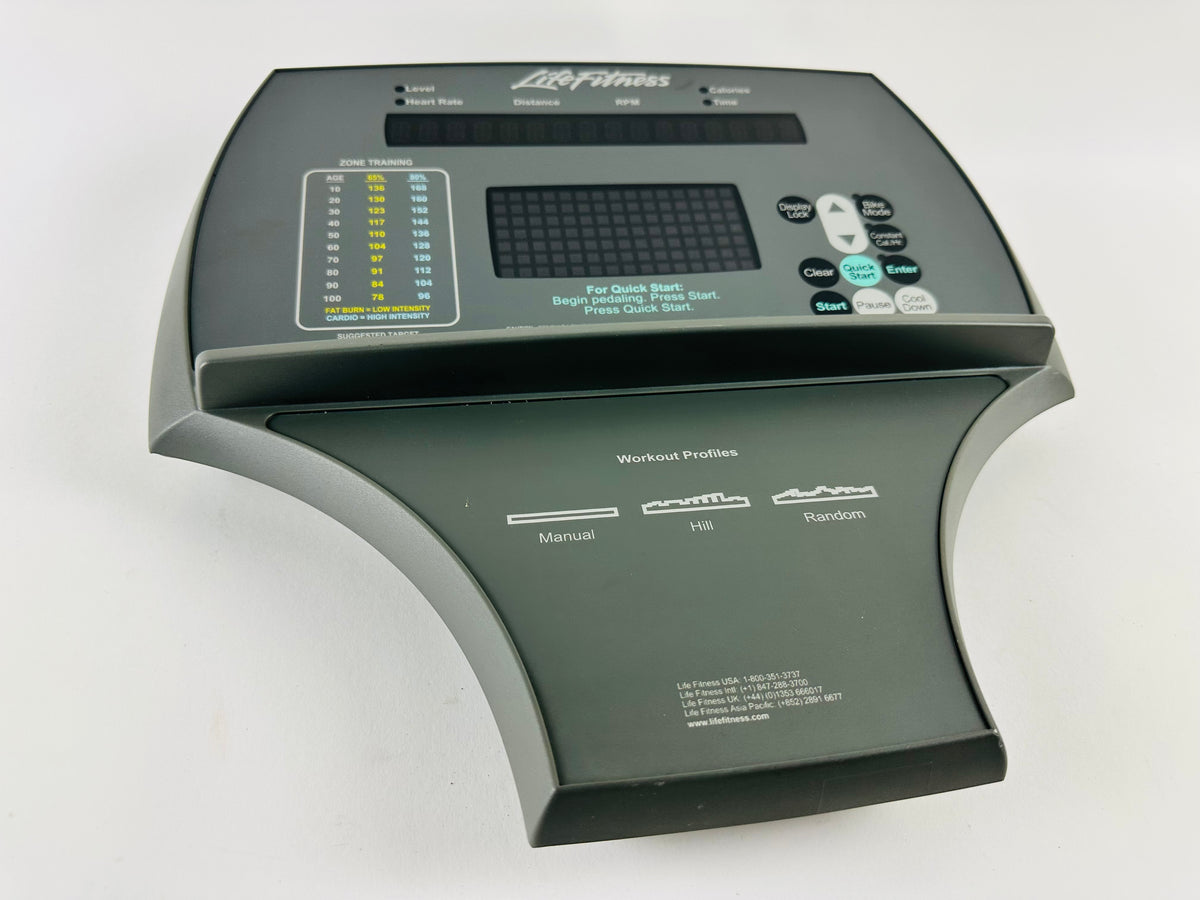 Life Fitness 95C Recumbent Bike Display Console (CP196)
