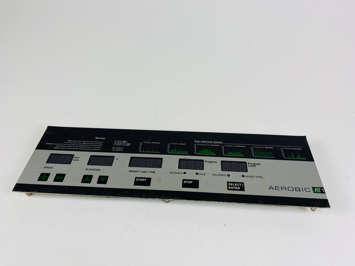 Aerobic AT1 Xystos Treadmill Dispaly Console Panel (CP147)