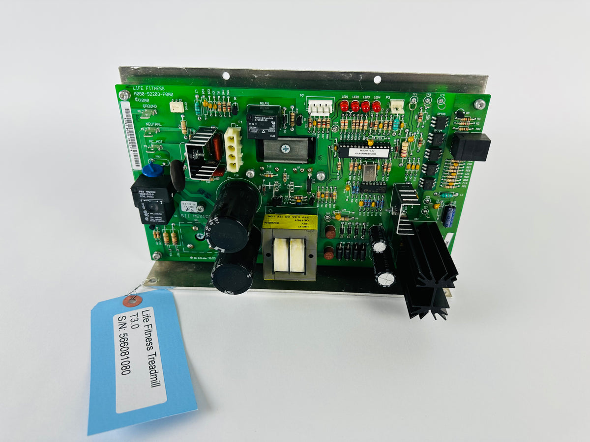 Life Fitness T3 Treadmill Lower Control Board A080-92203-F000 (BP222)