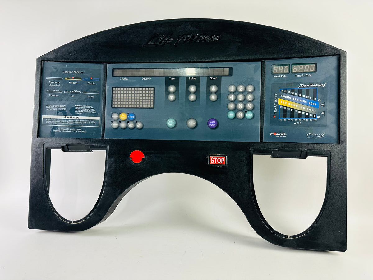 Life Fitness TR 95S TR95 TR9500 Treadmill Console Display Control Pane