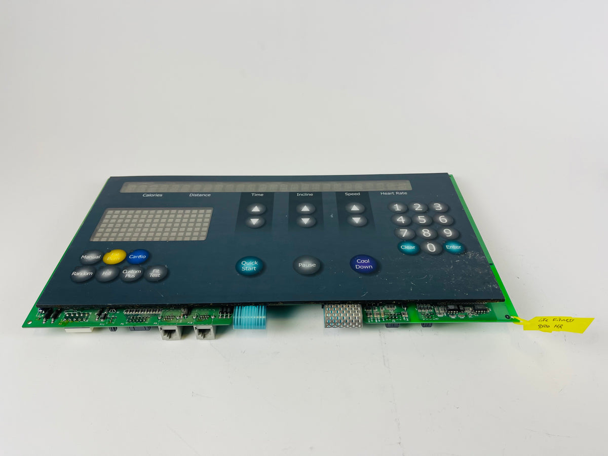 Life Fitness 9500 HR Treadmill Display Console Board