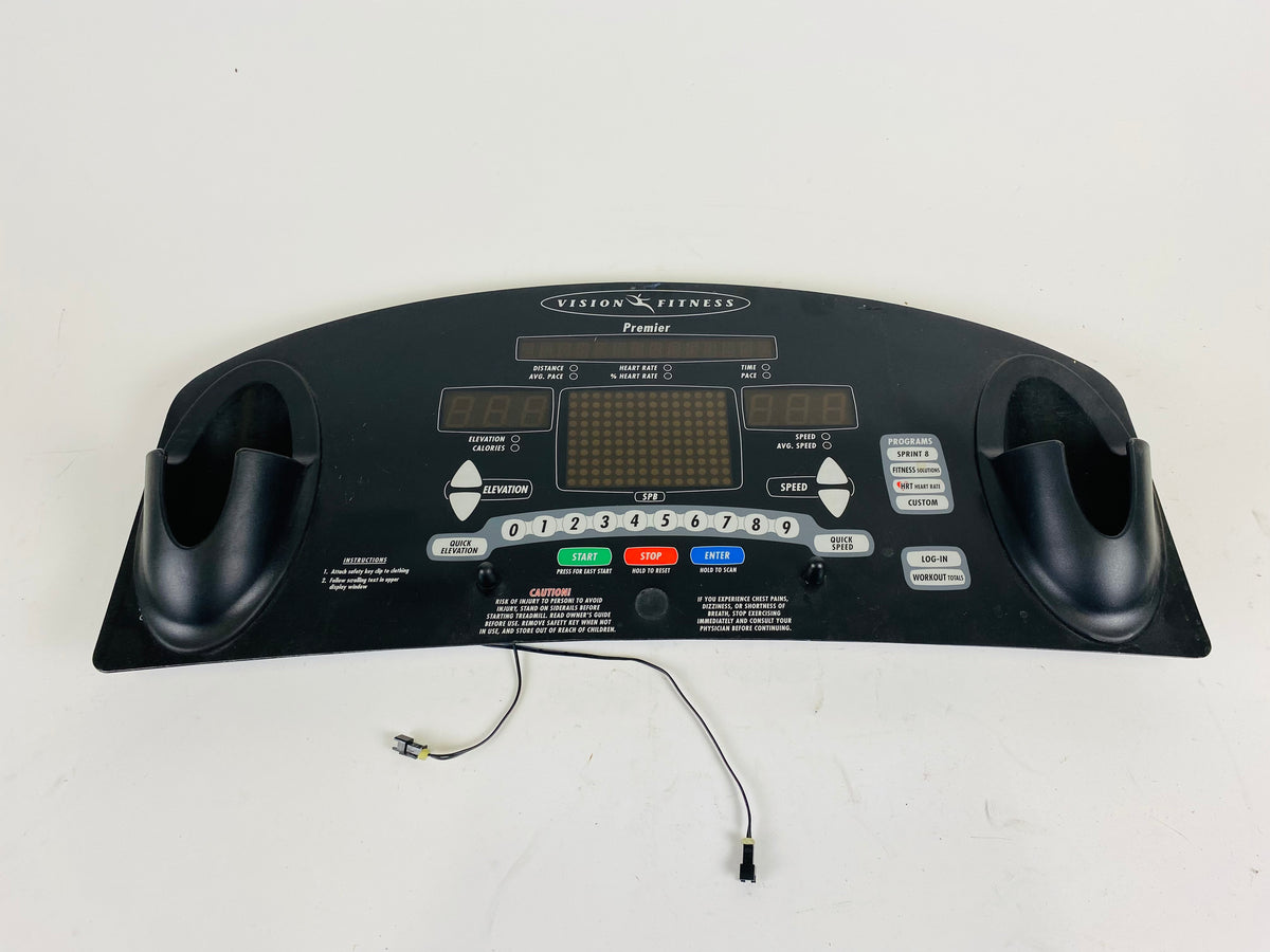 Vision Fitnes TF9600 Premier Treadmill Console Display (CP75)