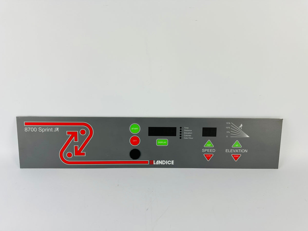 Landice 8700 Sprint Treadmill Display Console Panel (CP333)