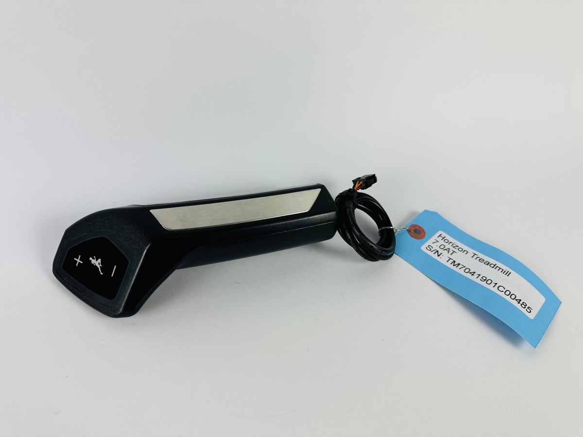 Horizon Fitness 7.0AT Treadmill Right Speed Hand Pulse Grip Sensor (SS