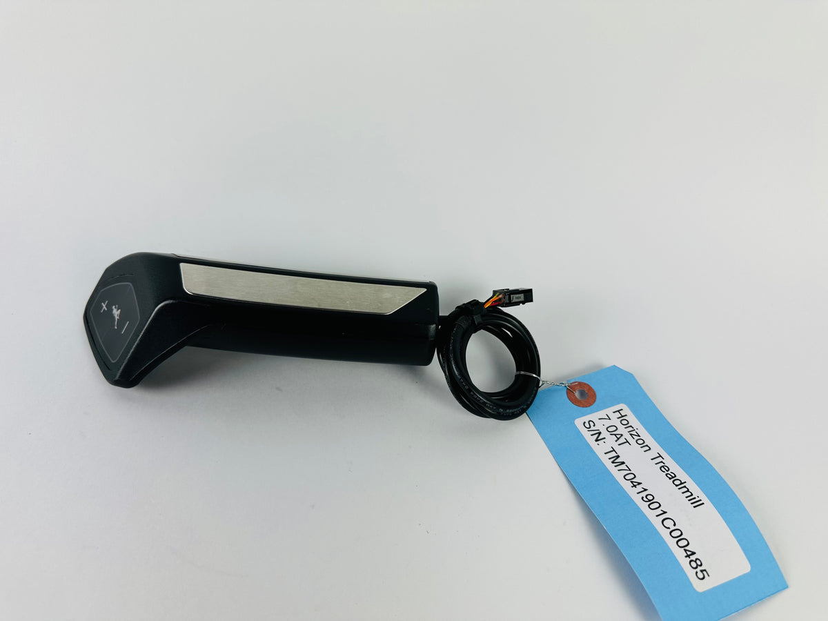 Horizon Fitness 7.0AT Treadmill Right Speed Hand Pulse Grip Sensor (SS