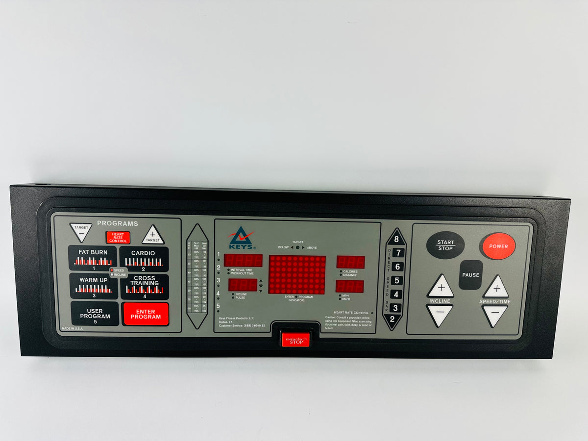 Keys Fitness Treadmill Display Console Panel (CP321)