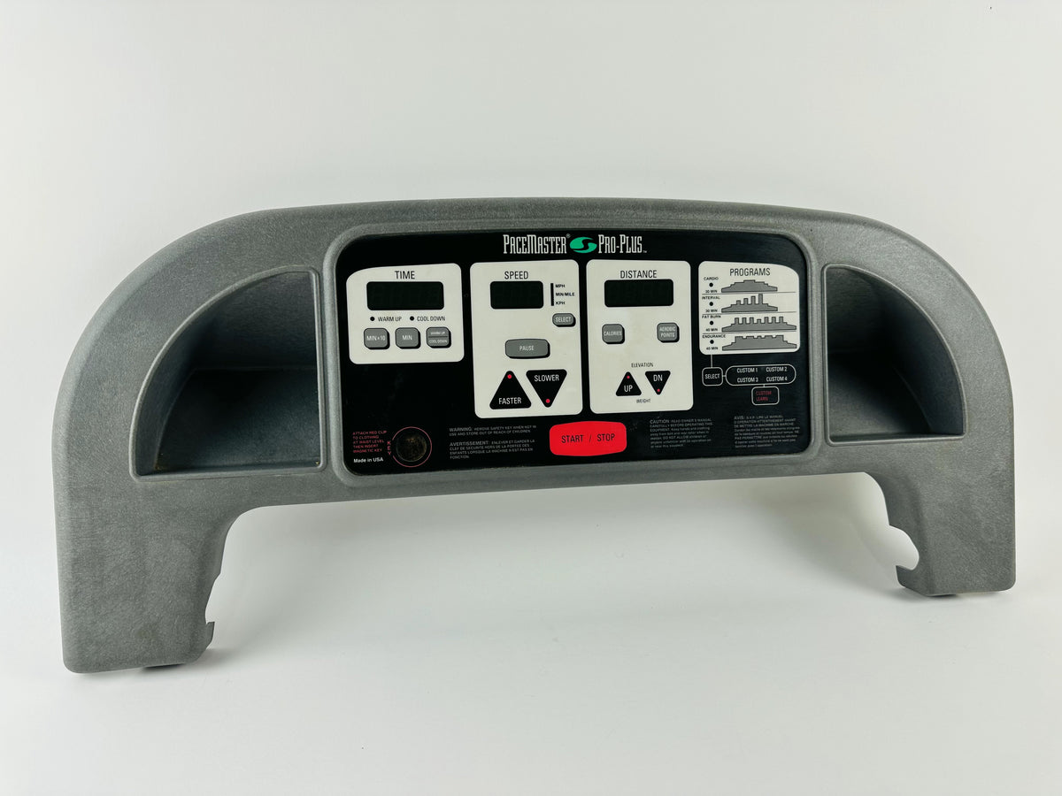 PaceMaster Proplus Pro Plus HR Treadmill Upper Display Console (CP241)