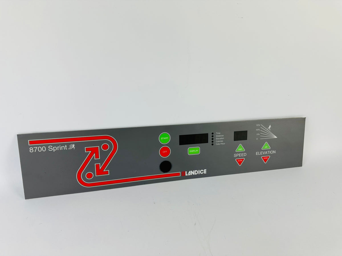 Landice 8700 Sprint Treadmill Display Console Panel (CP333)