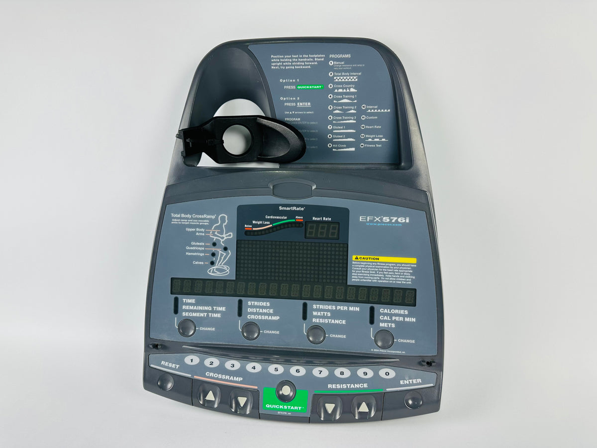 Precor EFX 576i Elliptical Display Console Panel (CP349)