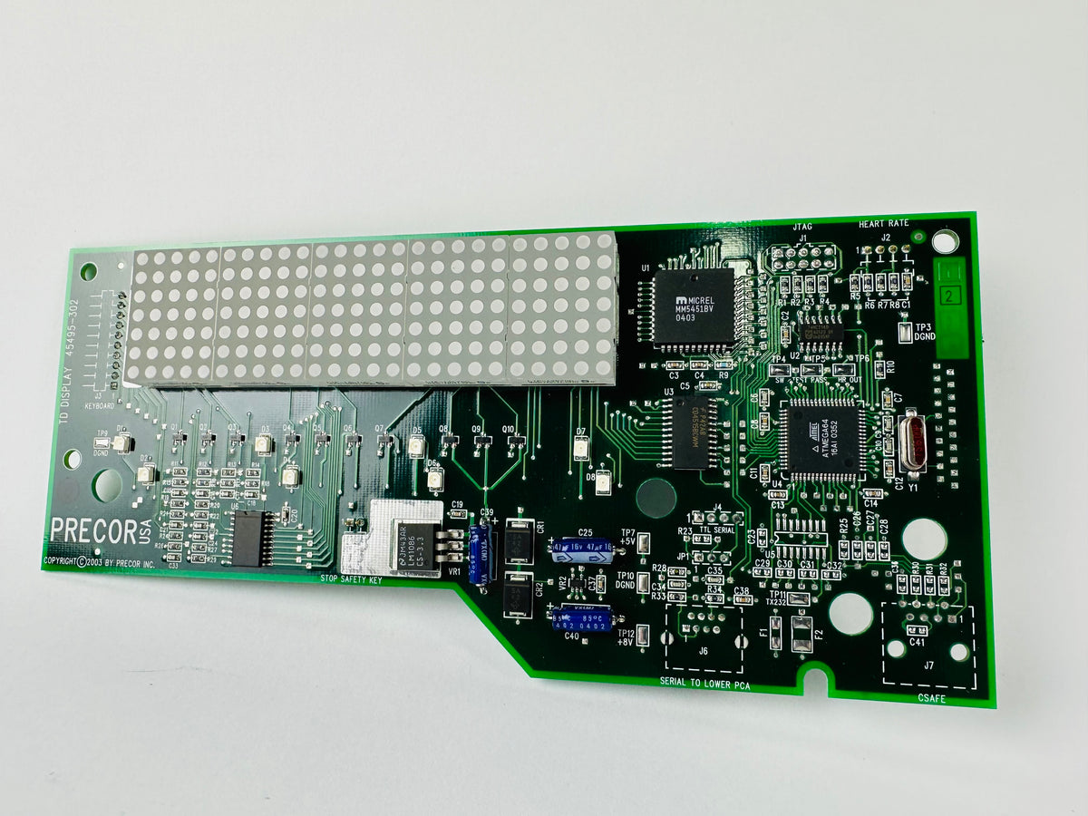 Precor 9.31 M9.31 Treadmill Display Console Board (CP314)