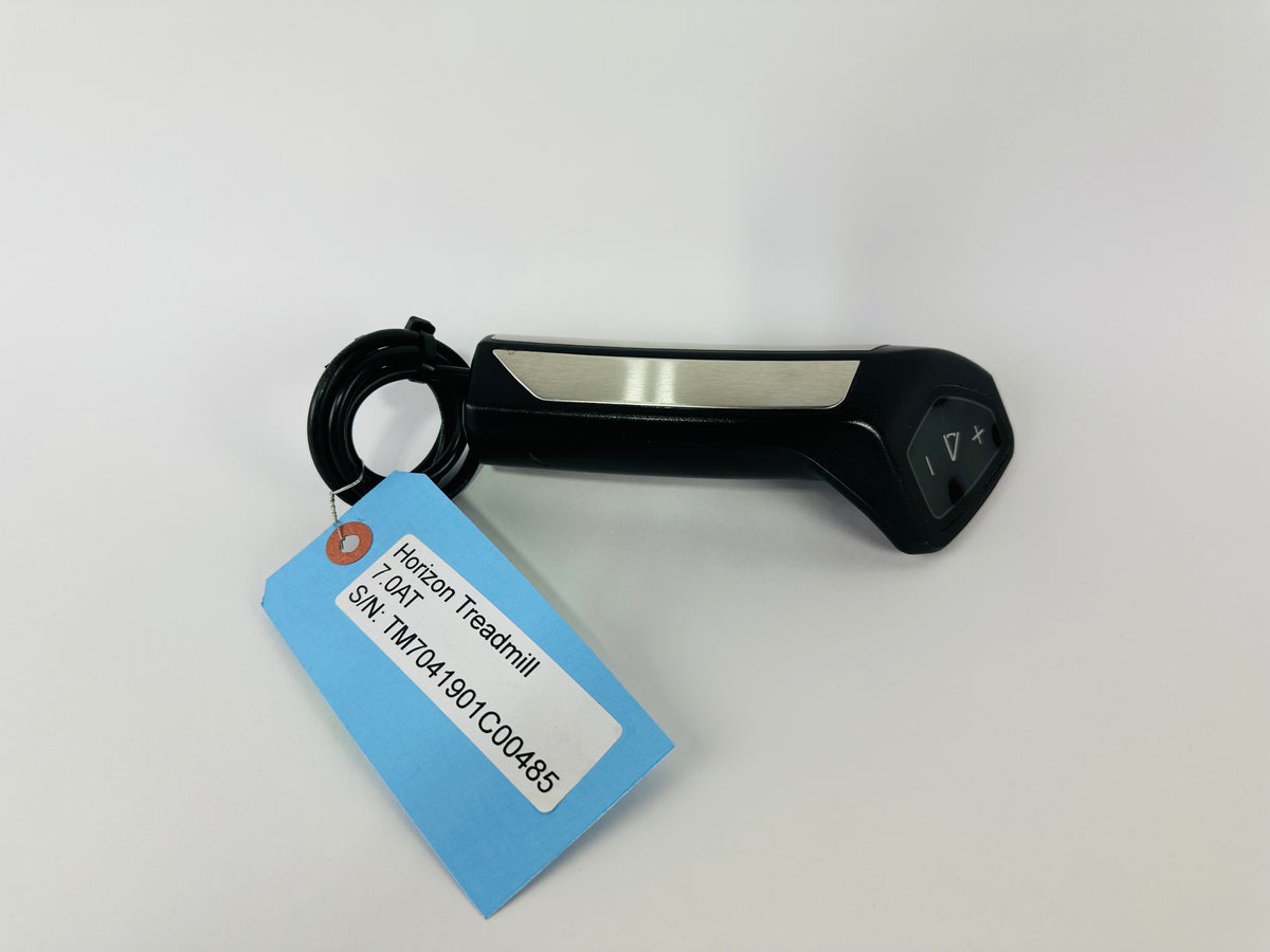 Horizon Fitness 7.0AT Treadmill Left Incline Hand Pulse Grip Sensor (S