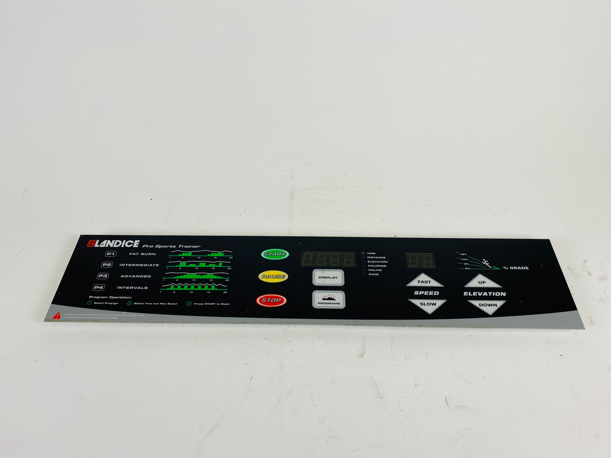 Landice L7 Treadmill 70 Series Pro Sports Trainer Display Console (CP7