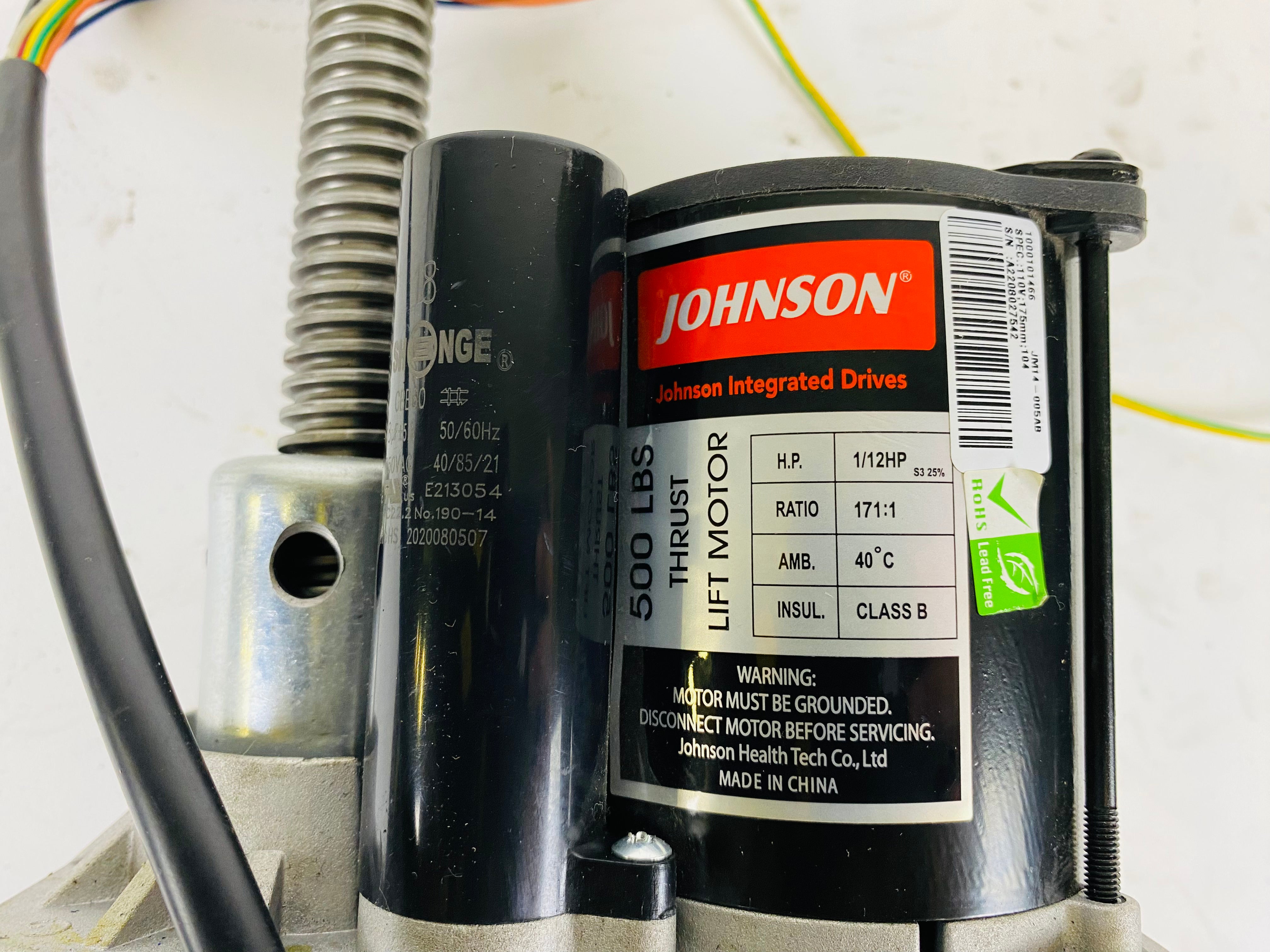 Treadmill Johnson Incline Lift Elevation Motor Actuator JM14-005AB (FP