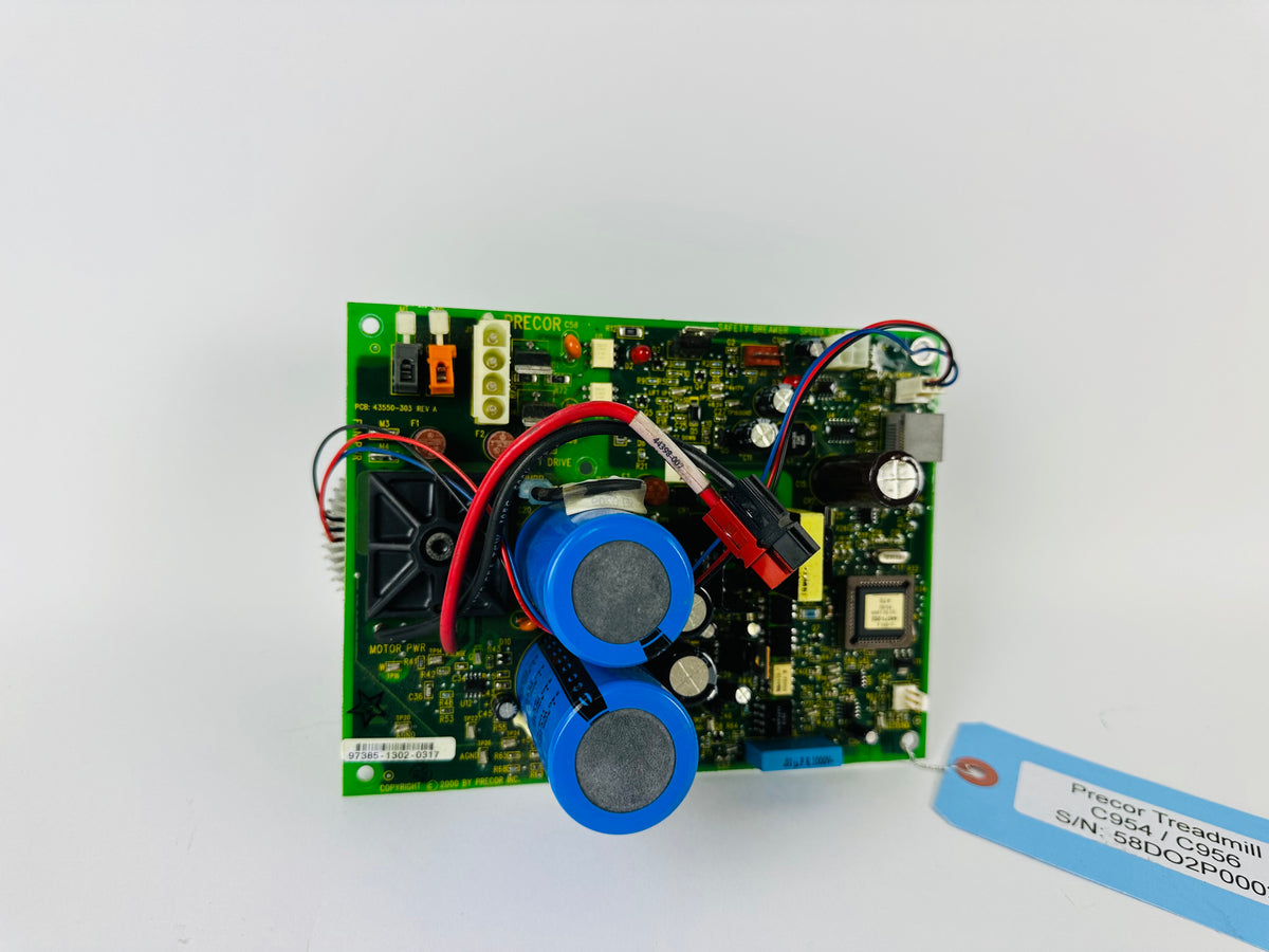 Precor C954 C956 Treadmill PCA Motor Control Board 43550-303 (BP294)