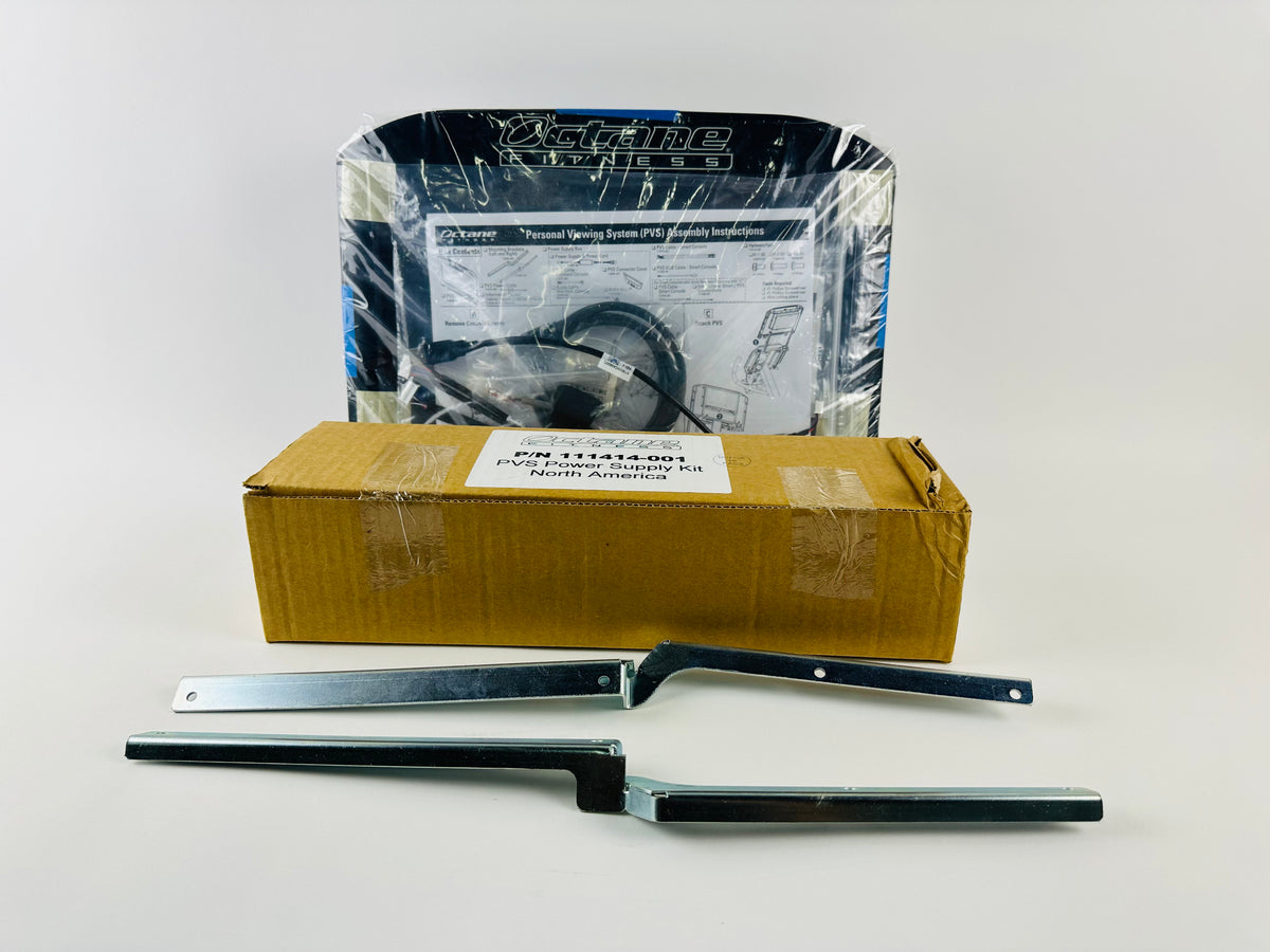 Octane Fitness PVS Integrated Personal Viewing Screen 111414-001 New