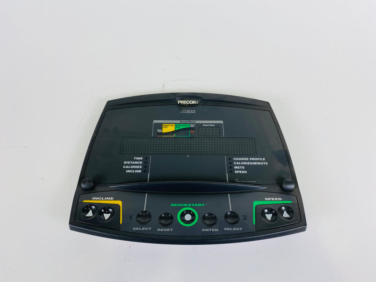 Precor 9.33 EU Treadmill Upper PCA Console Membrane & Panel Board (CP3 ...