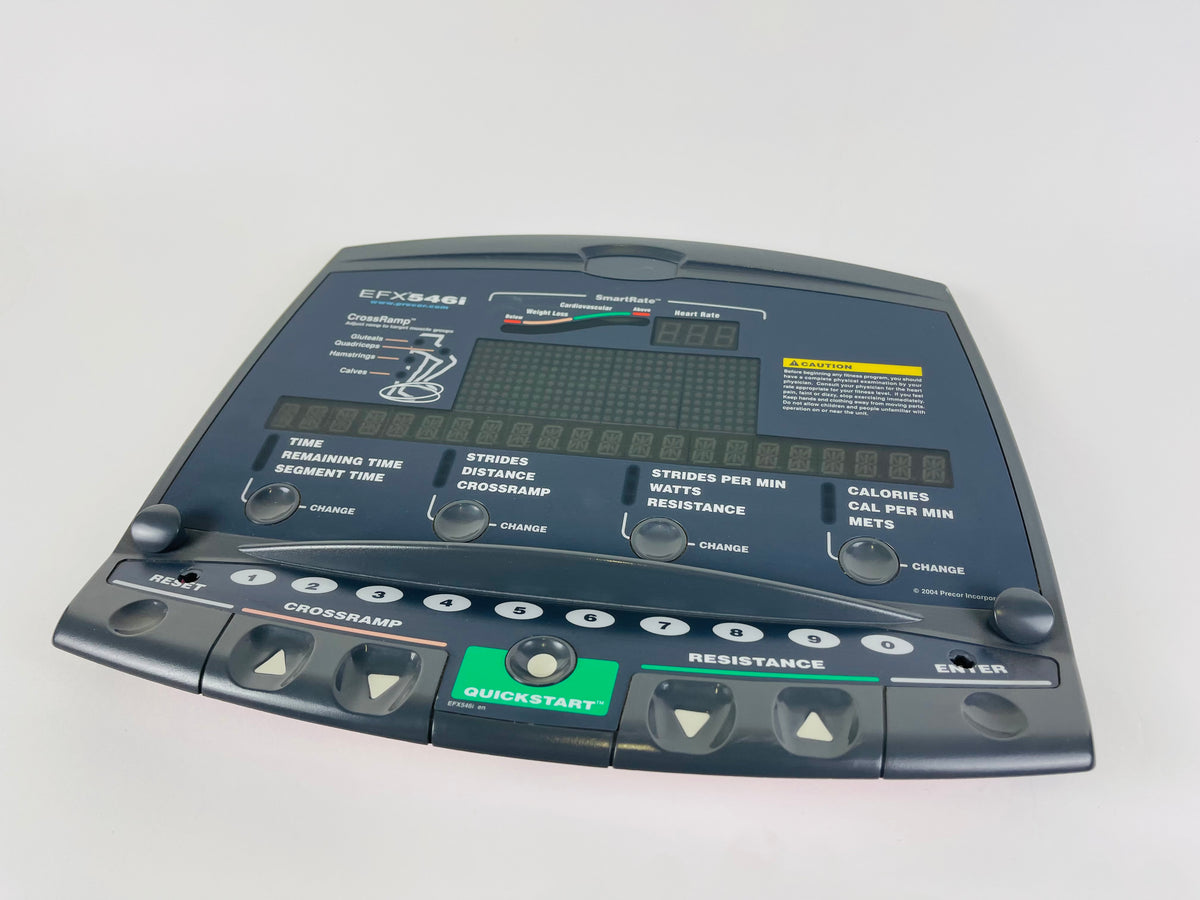 Precor EFX 546i Elliptical Display Console Panel (CP162)