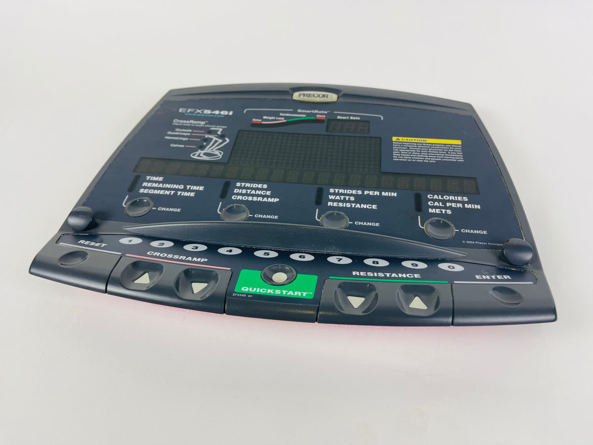 Precor EFX 546i Elliptical Display Console Panel (CP165)