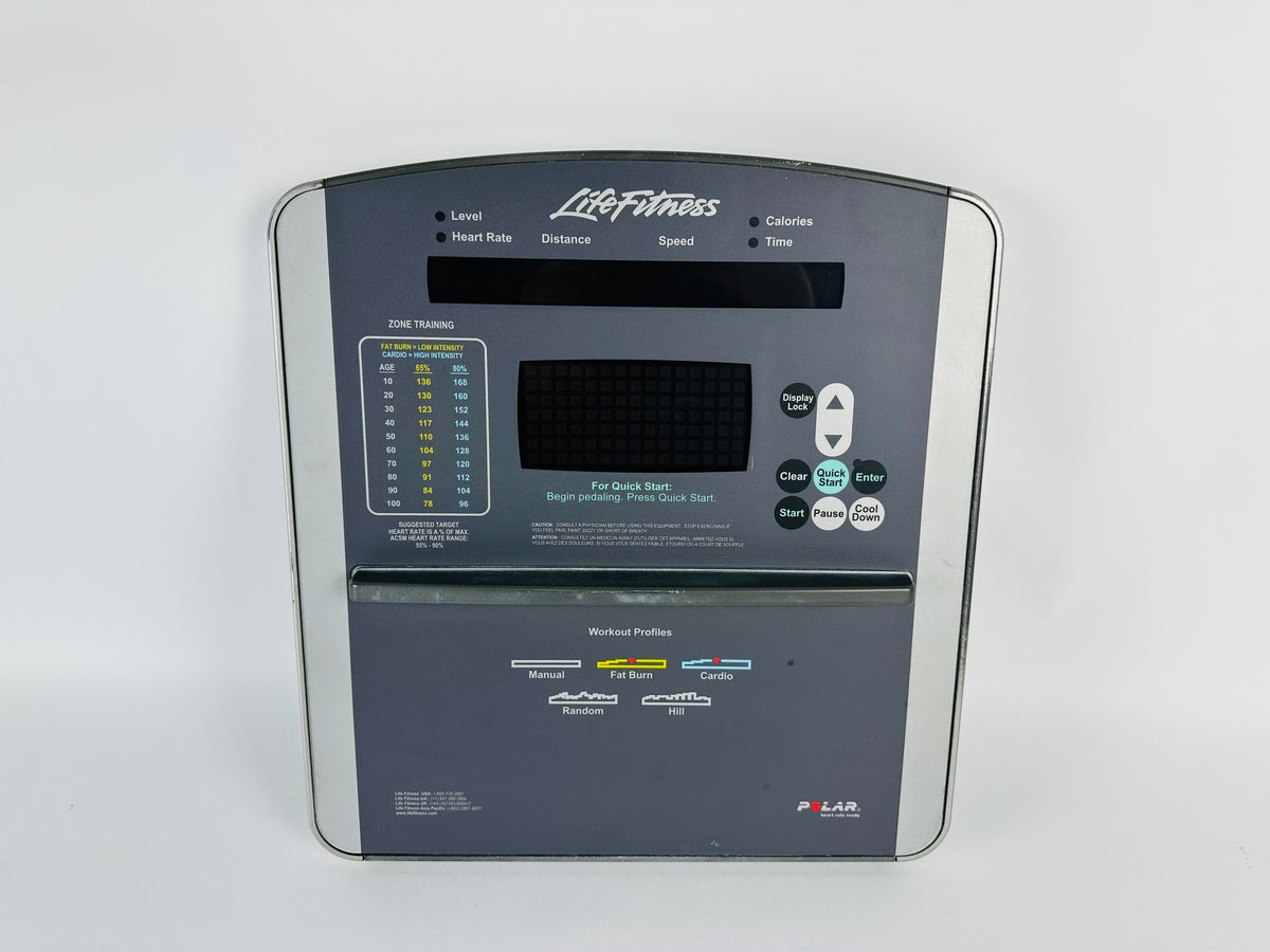 Life Fitness 90x Commercial Elliptical Display Console (CP261)