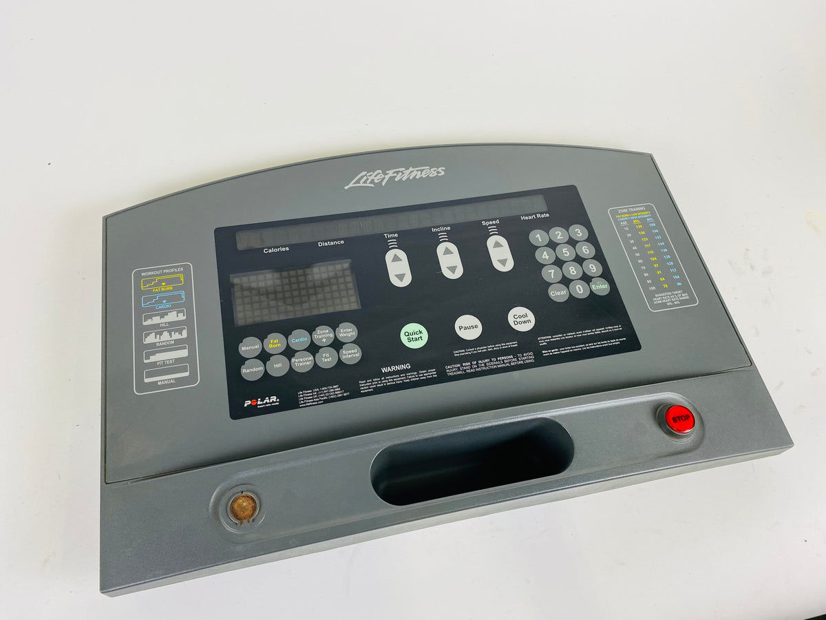 Life Fitness 93T Treadmill Display Console Panel K58M-12616-0000 (CP79