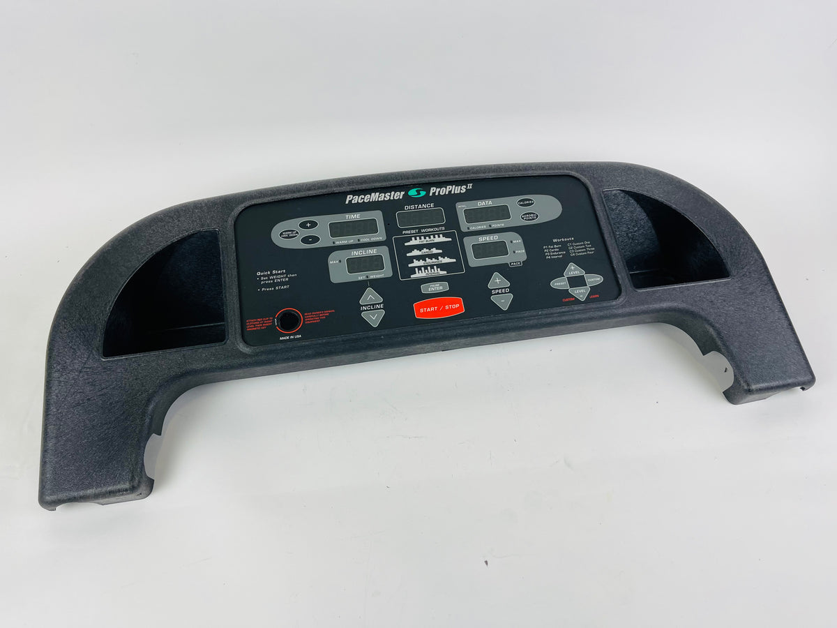 PaceMaster Pro Plus II Treadmill Display Console Panel (CP172)