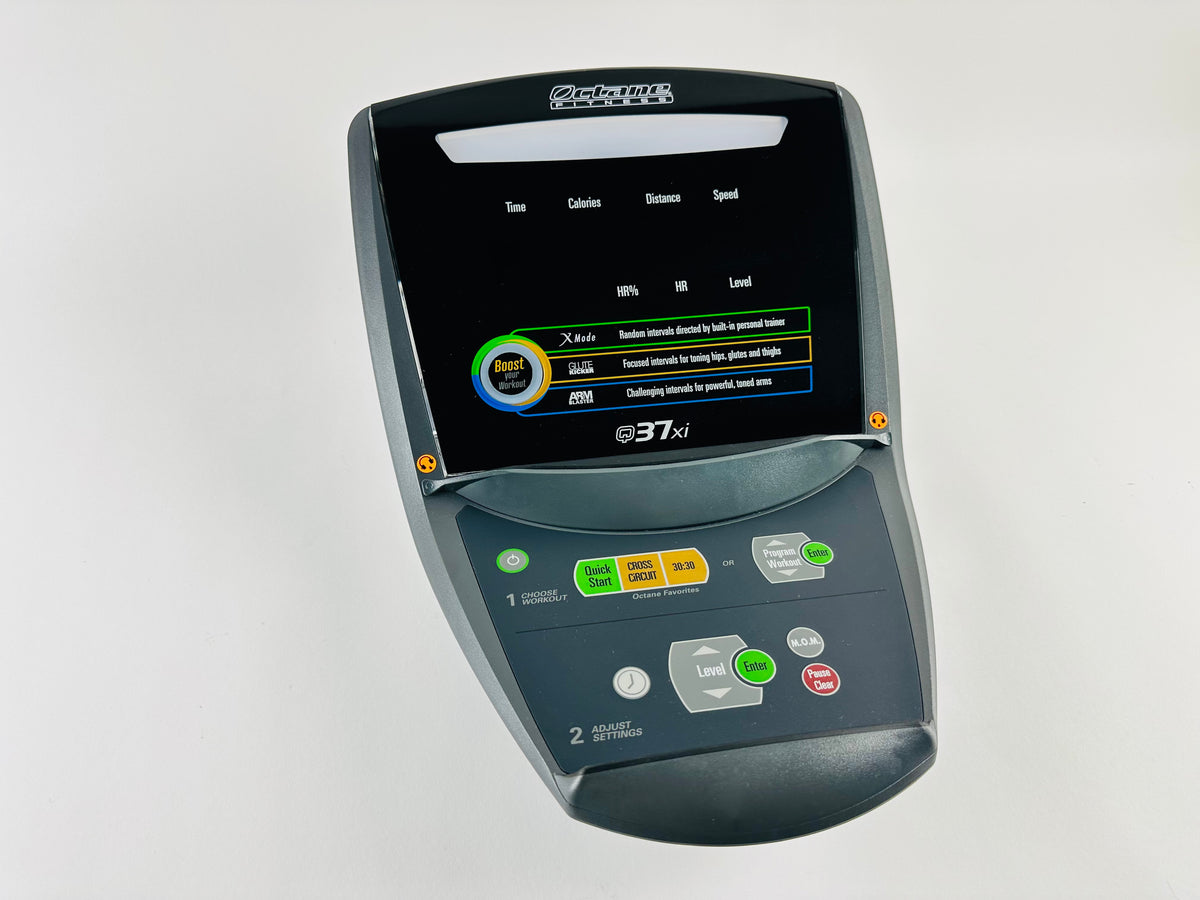Octane Fitness Q37xi Q37x Elliptical Upper Display Console (CP186)