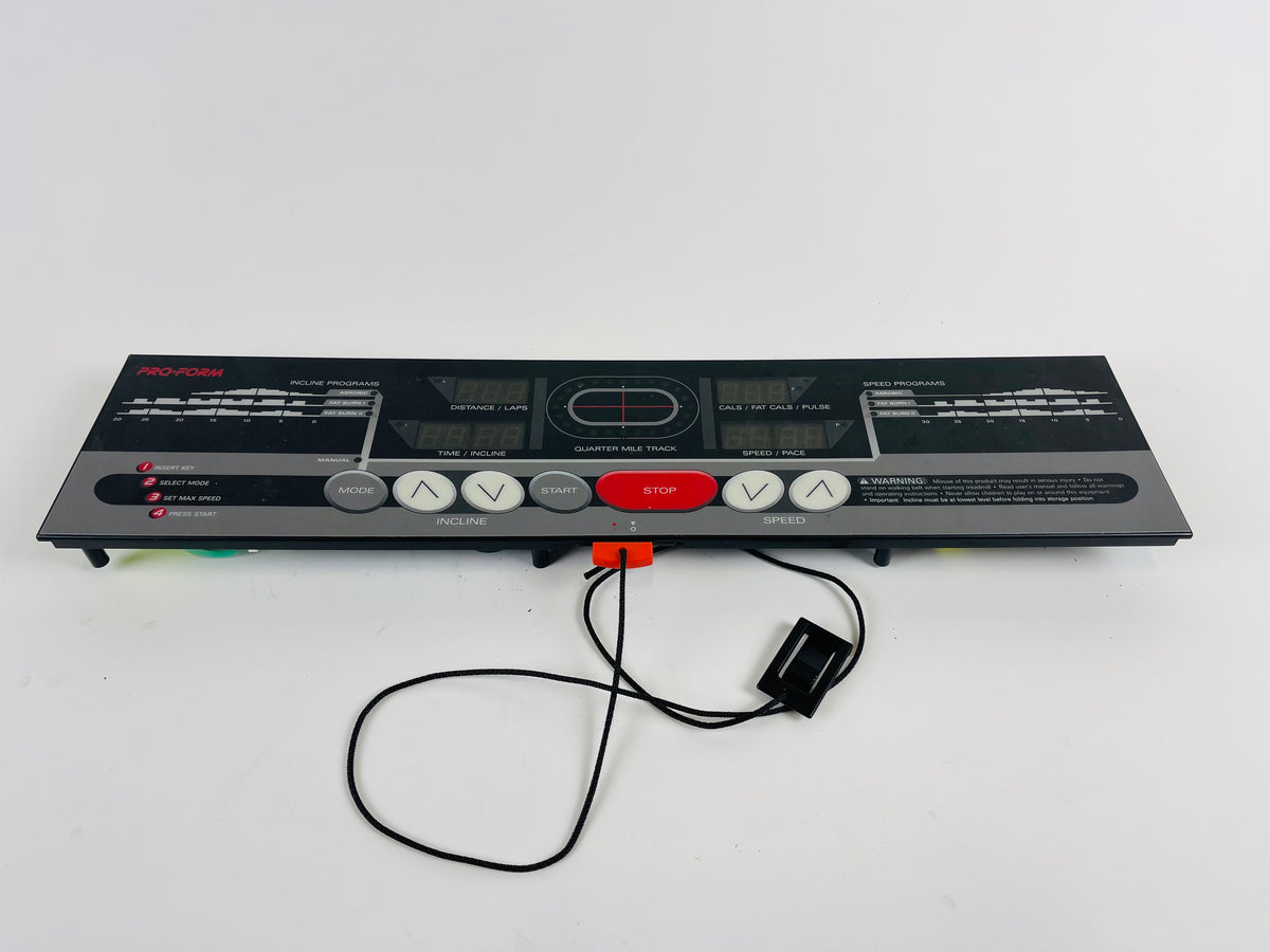 Proform J8 725EX Treadmill Control Panel Console Display (CP125)