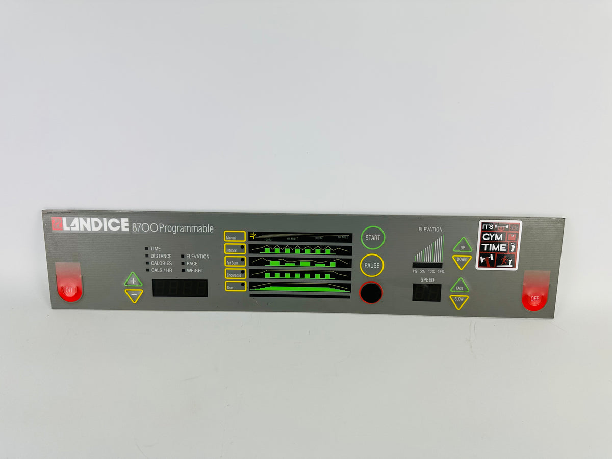 Landice 8700 Treadmill Display Console Panel 7-49794 (CP297)