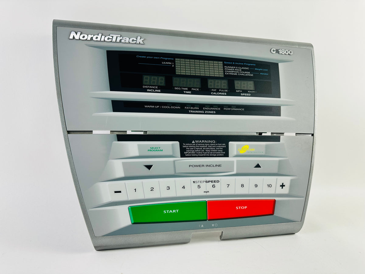 NordicTrack C1800 Treadmill Console Display Control Panel Screen (CP21