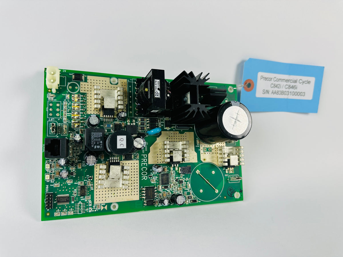 Precor C842i C846i Upright Bike Motor Controller Lower Board 48970-301