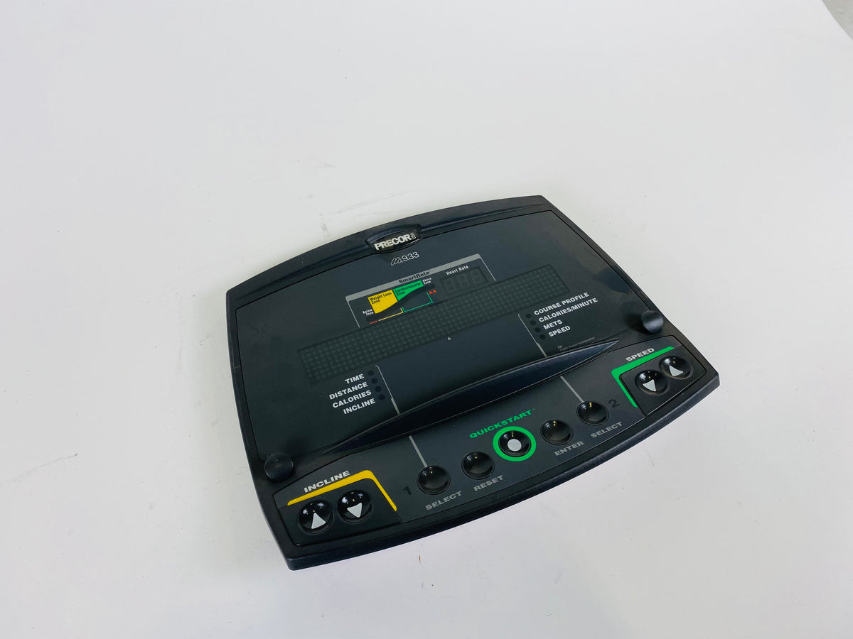 Precor 9.33 EU Treadmill Upper PCA Console Membrane & Panel Board (CP3