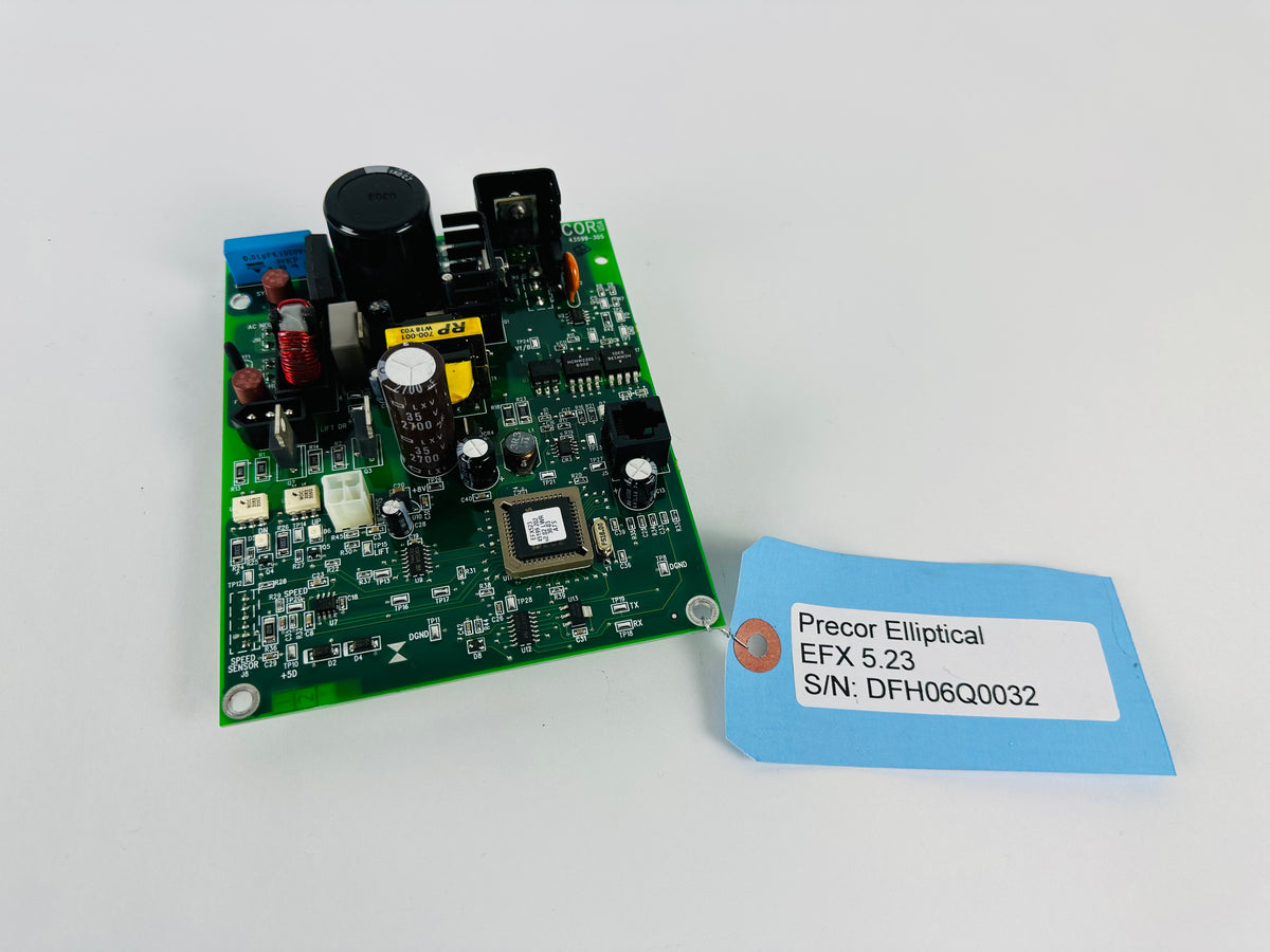 Precor EFX 5.23 Elliptical Lower Control Motor Board 43599-305 (BP230)