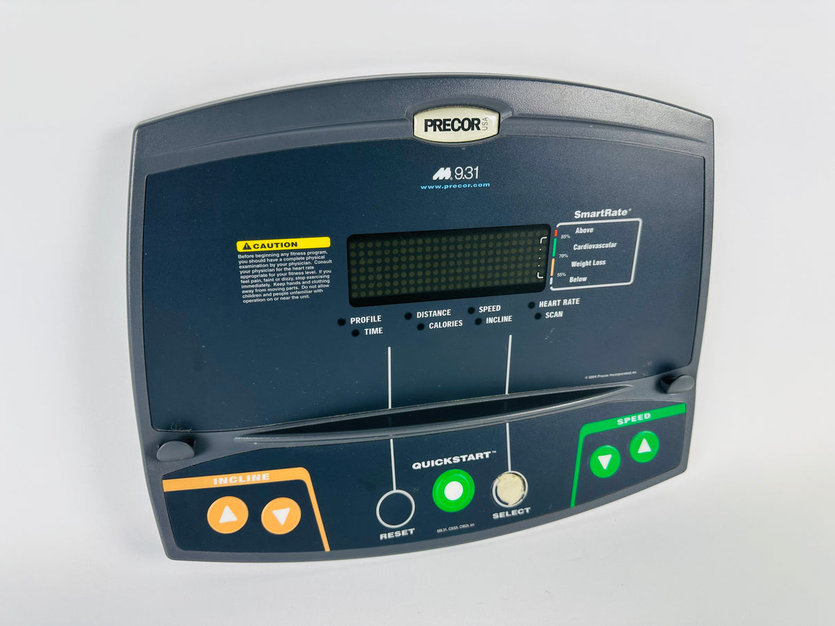 Precor 9.31 M9.31 Treadmill Upper PCA Console Display Panel Board (CP2