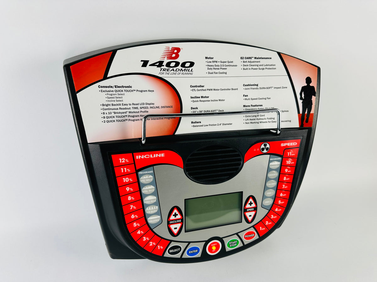 New Balance 1400 Treadmill Display Console Panel (CP329)