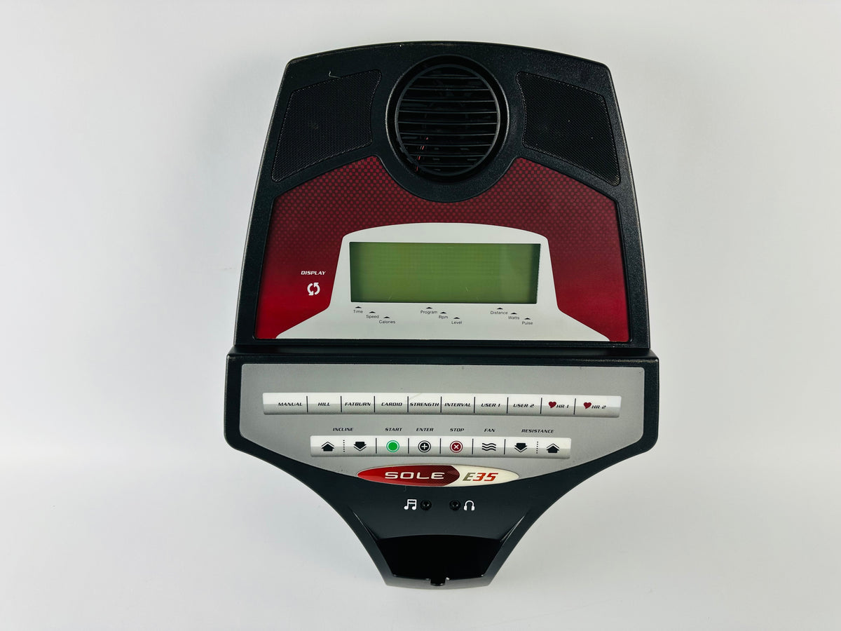 Sole Fitness E35 XE579 Elliptical Display Console Panel (CP352)