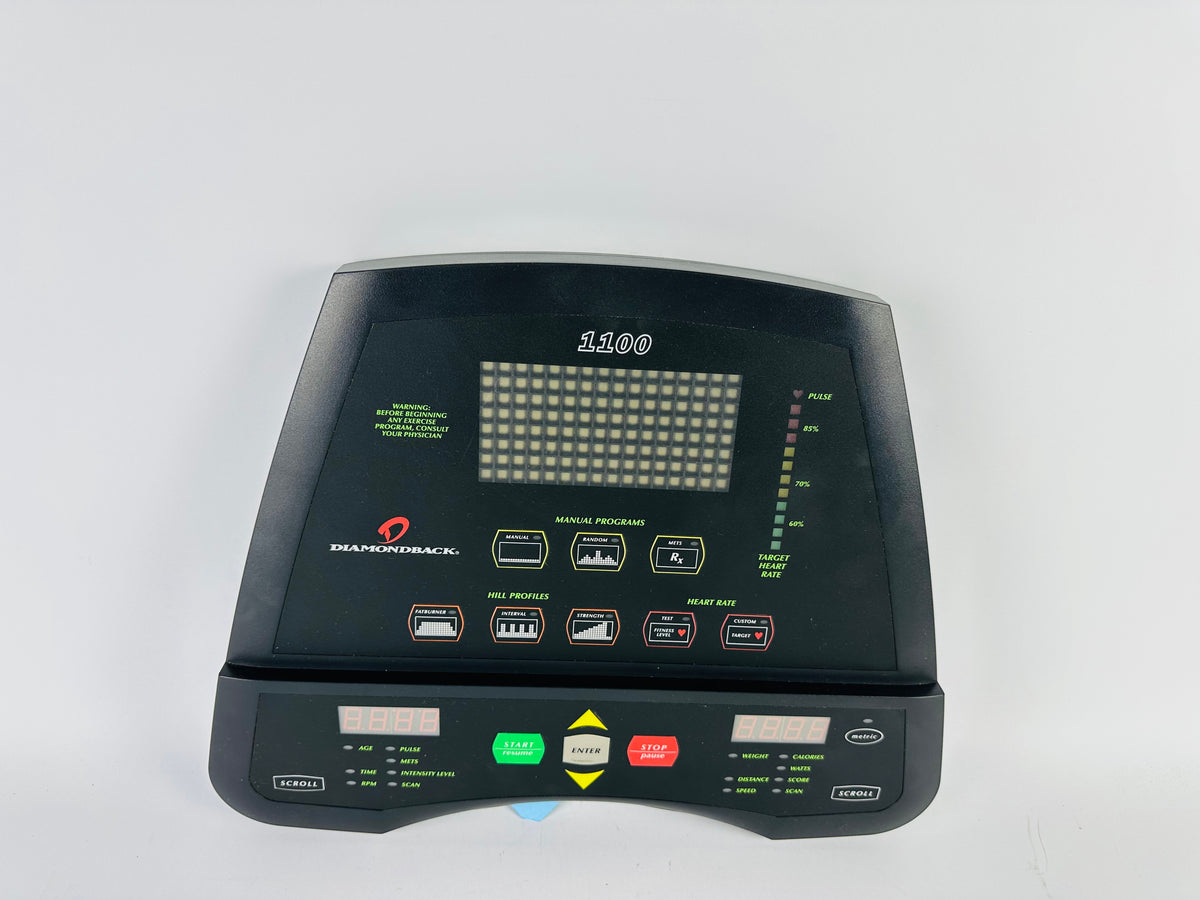 Diamondback 1100R Upright Recumbent Bike Display Console (CP307)