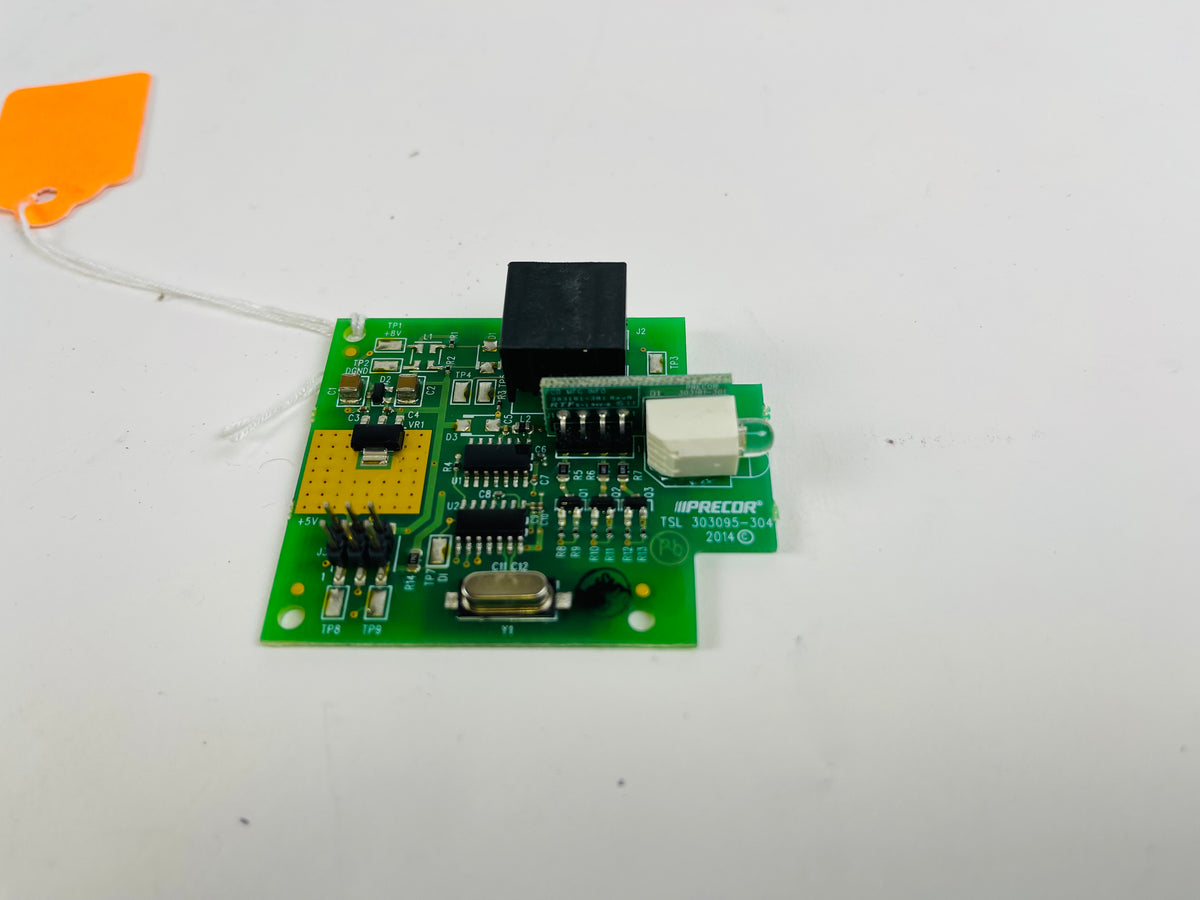 Precor EFX 800 Elliptical Heart Rate Receiver Board 303095-304 (BP127)