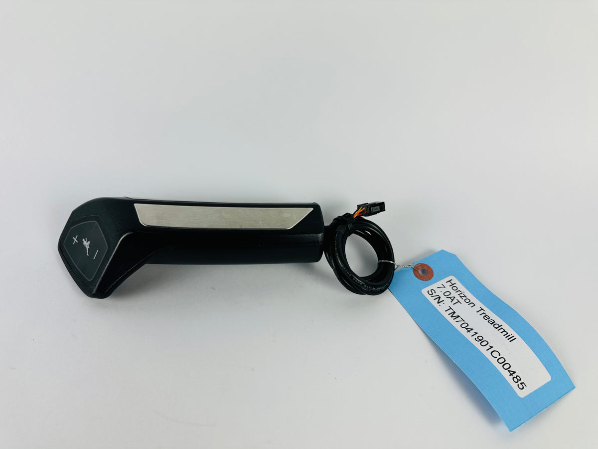 Horizon Fitness 7.0AT Treadmill Right Speed Hand Pulse Grip Sensor (SS
