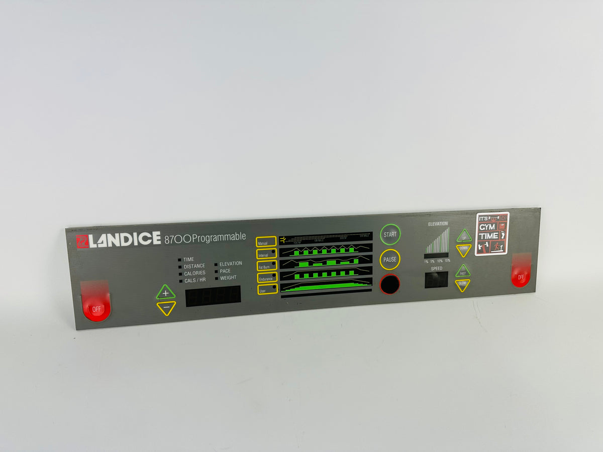 Landice 8700 Treadmill Display Console Panel 7-49794 (CP297)