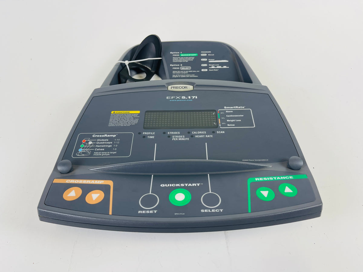Precor EFX 5.17i Elliptical Display Console Assembly PPP00000004779810