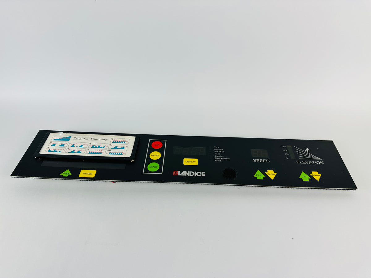 Landice 8700 Treadmill Display Console Panel (CP251)